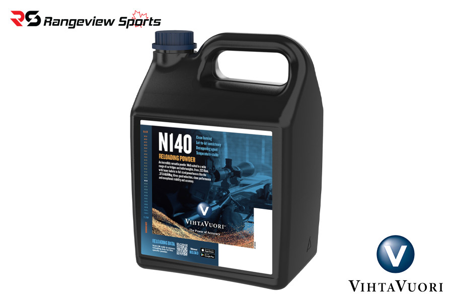 IN STOCK: Vihtavuori N140 Smokeless Powder 3.5kg | Canadian Gun Nutz
