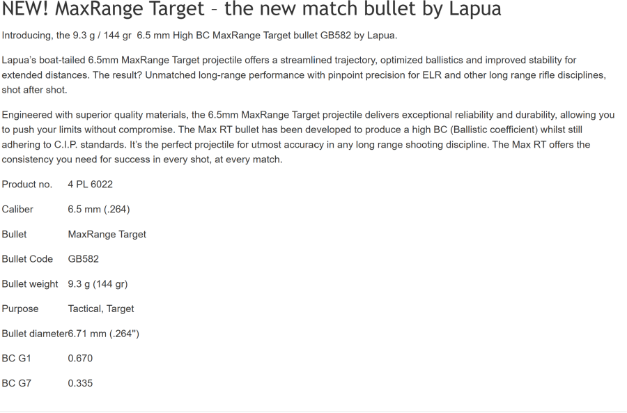 New Lapua High BC bullets just arrived!!!! | Canadian Gun Nutz